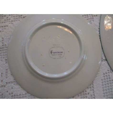 1950s Franciscan Porcelain Gladding Mcbean Radiance Dinnerware Set With