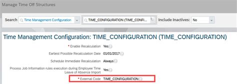 Time Off Recalculation Options Basic Concepts Akt