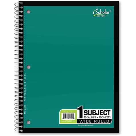 Composition Notebook Page Wide Ruled