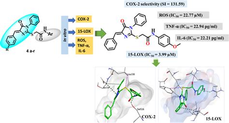 Dual Cox‐2 And 15‐lox Inhibition Study Of Novel 4‐arylidine‐2‐mercapto