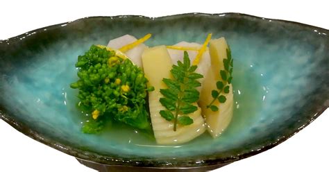 春を感じる筍、小芋、菜の花の焚き物♪ 旬鮮呑家 直