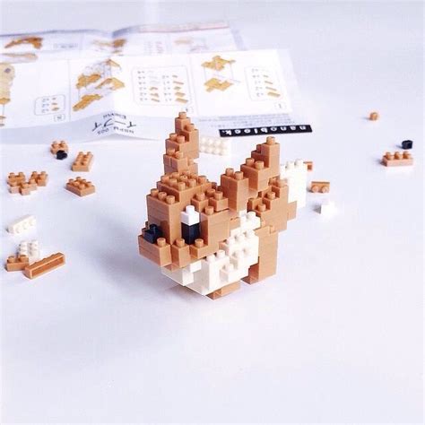 Eevee 🐺 Pokemon Nanoblock Block Rastis Lego Toy Toys Fun