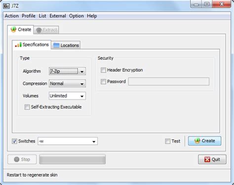J7z Is An Alternative Gui For 7 Zip Instant Fundas