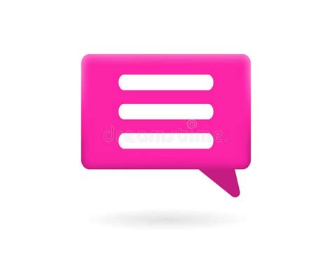 3d Speech Bubbles Chatting Box Message Box Stock Illustration Illustration Of Cyberspace