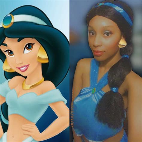 Self Attempted To Cosplay Jasmine Rcosplay