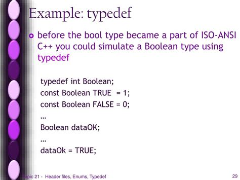 ppt topic 5 user defined header files user defined data types