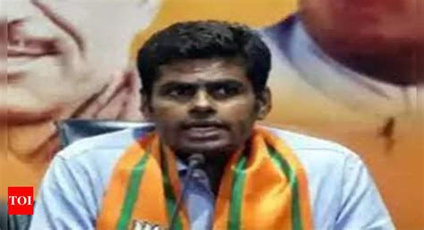 Dmk Slaps Rs 500 Crore Legal Notice On Tamil Nadu Bjp Chief K Annamalai