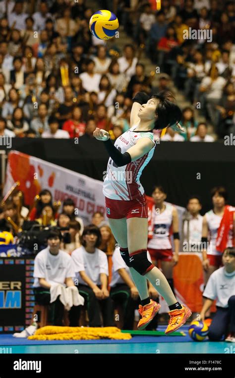 Tokyo Japan 26th Aug 2015 Haruka Miyashita Jpn Volleyball Fivb