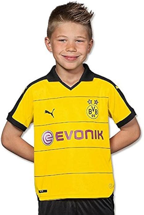Borussia Dortmund BVB Trikot 15 16 für Kinder heim Kurzarm gelb