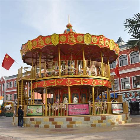 Double Deck Carousel Fantasy Rides Your Reliable One Step Project Supplie