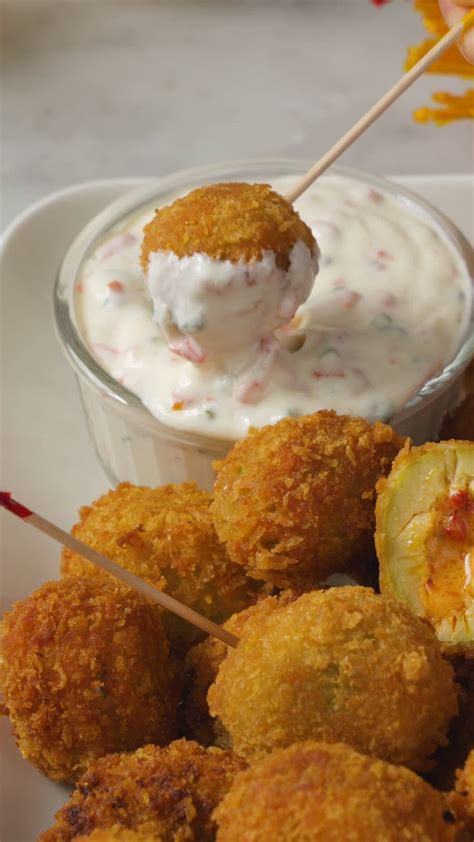 Best Pimento Cheese Fried Olives Recipe