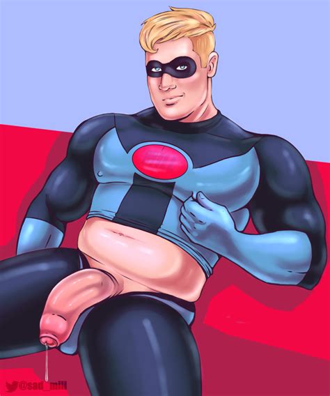 Rule 34 Belly Dad Bod Disney Gay Male Male Only Masked Mr Incredible