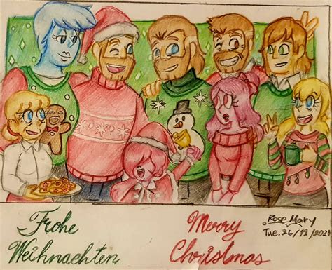 Su Oc Merry Christmas By Rosemary1315 On Deviantart