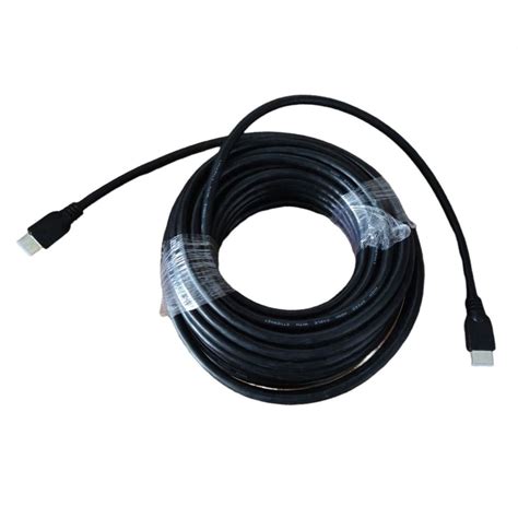 Cable Hdmi 20 4k Ultra Hd Alta Velocidad 3d 20 Metros 2160p Negro Pvc