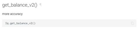 The Api Has No Iq Get Balance V Method Issue Iqoptionapi Iqoptionapi Github