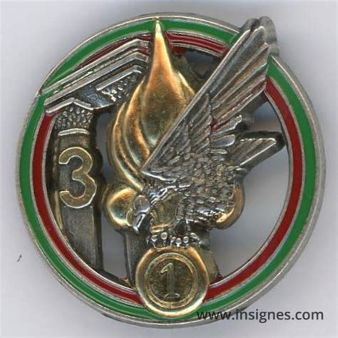 1 Régiment Etranger du Génie 3Compagnie Insignes