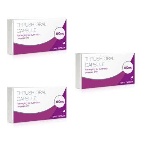 Thrush And Yeast Infection Oral Capsule 3 Pack Quick Relief Everymarket