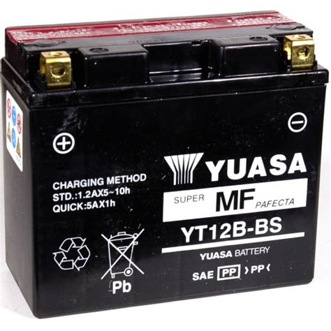 Yuasa YT12B-BS - Bachoo Motors