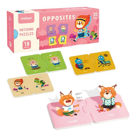 Edukativne Puzzle Mideer Suprotnosti Kidzilla