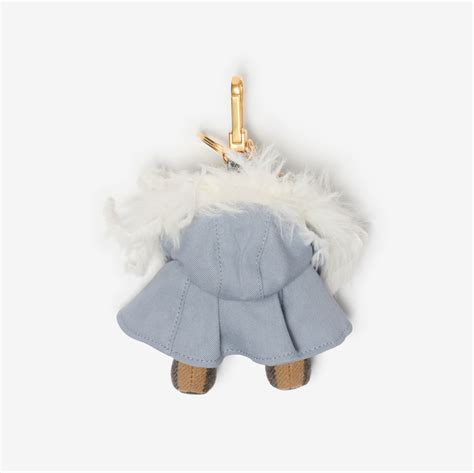 Thomas Bear Charm In Gale Women Burberry® Official