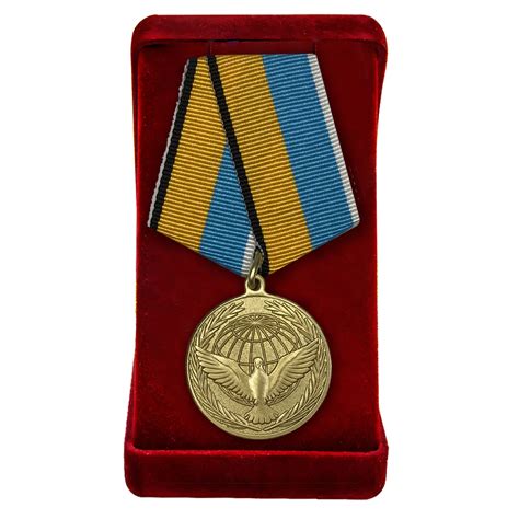 Медаль МО Участнику миротворческой операции
