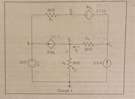 Solved solve for voltage,current, and power for every | Chegg.com