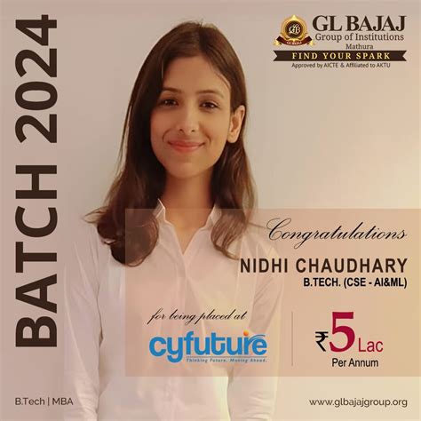 Gl Bajaj Group Of Institutions On Linkedin Newsalert Btech