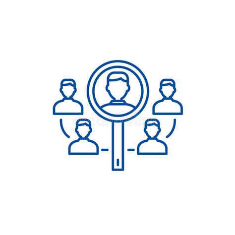 Business Integration Line Icon Concept Business Integration Flat