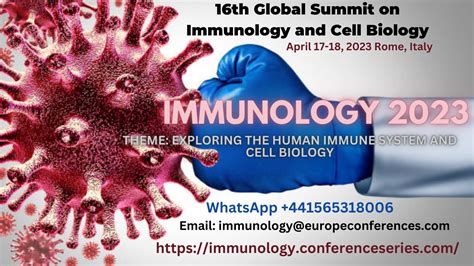 Global Summit Immunology Cell Biology
