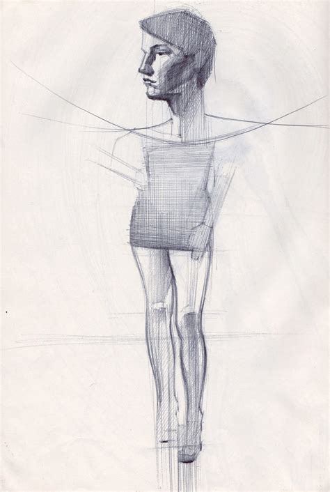 Yuri Leonov Art Model Sketches