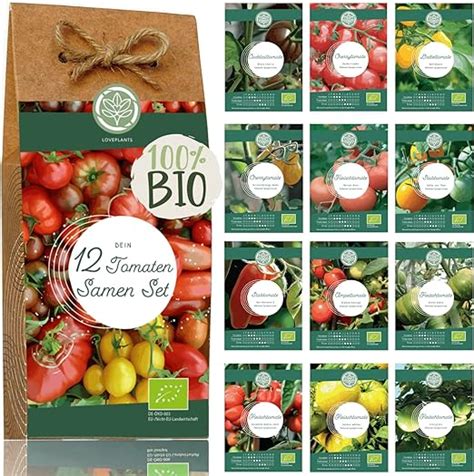 Bio Tomaten Samen Set 12 Sorten Historische Und Samenfeste Bio