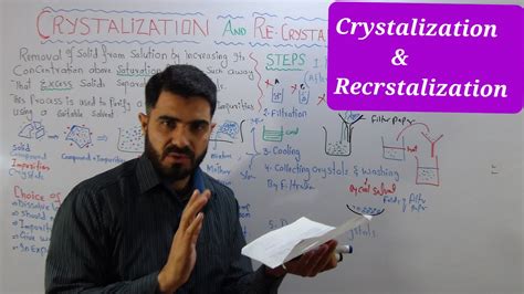 Crystallization And Recrystallization In Advanced Level Explanation Youtube