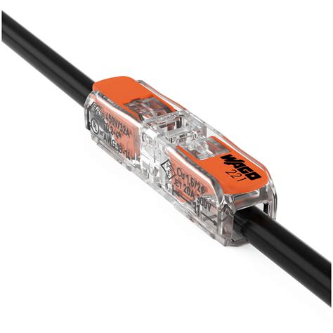 WAGO 221 2411 221 Series 2 Conductor Max 4mm² Inline Splicing Con