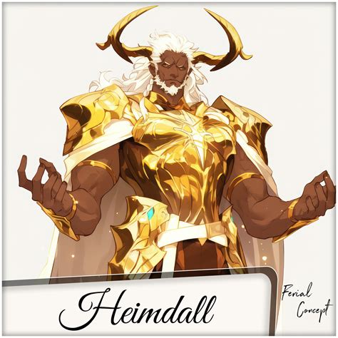 Artstation 🔹210 Heimdall Anime Character Reference Image Pack V 69 4k