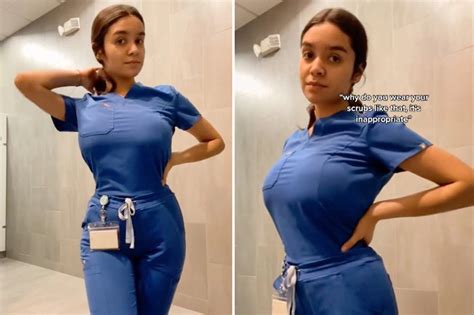 Nurse And Tiktoker Erika Diaz Criticized For Looking Too Sexy And Thick In Her Scrubs