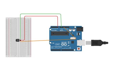 circuit design lm35 temperature sensor tinkercad
