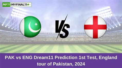 Pak Vs Eng Dream11 Prediction Today 1st Test Pitch Report And Key