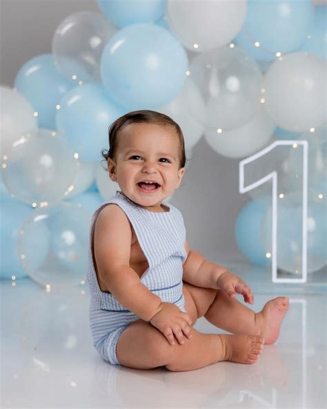 By Andrea Tello On Instagram Joaquín Had A Blast During His Birthday Cake Smash Session Every