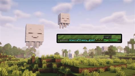 How To Summon Ghastling Using Commands In Minecraft Java Edition