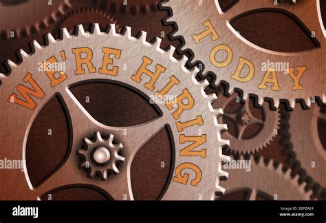 Writing Note Showing We Re Hiring Business Concept For Process Of