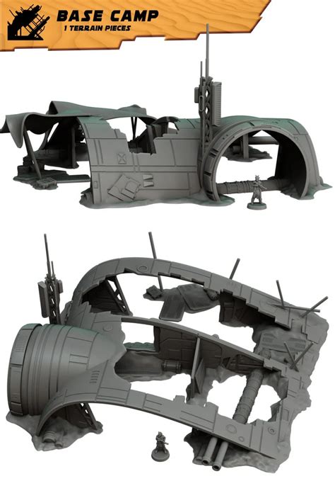 Base Camp 3d Print Model Free High Quality Models For Your Projects