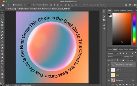 How To Type In A Circle In Photoshop In Just 3 Steps