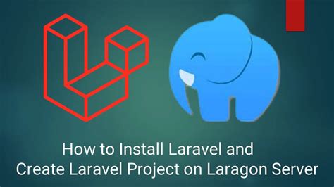 how to install laravel and create laravel project on laragon server