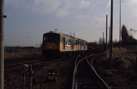 35mm Slide British Railway Br Diesel Class 73 73117 And 132 At Hoo Jct