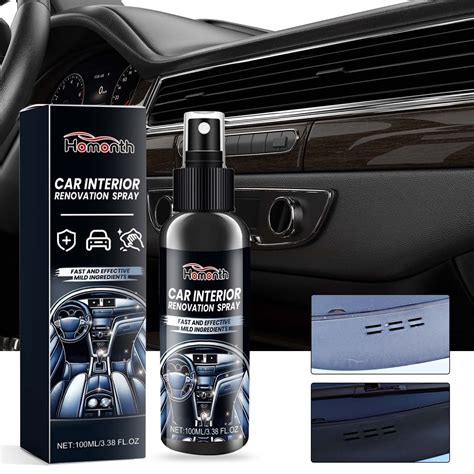 Ptjku Automotive Plastic Refurbishment Spray Plastic Restorer Bring