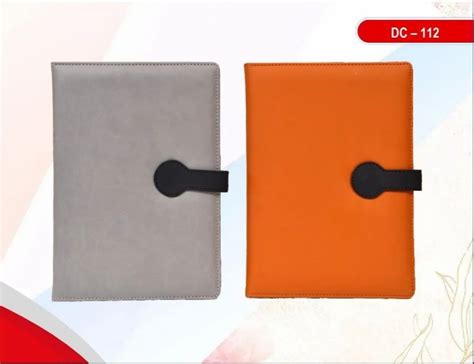 A 5 Imported Pu Notebook With Round Loopi 80 Gsm Natural Shade Dc 112