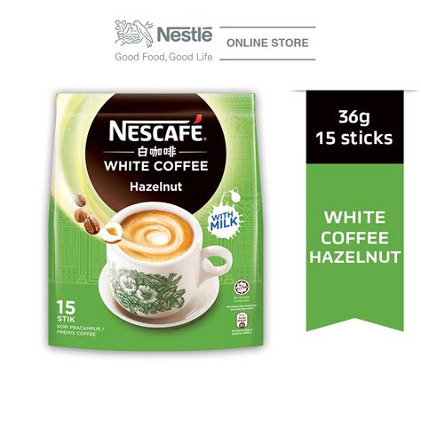 NESCAFE White Coffee Hazelnut 15 X 36g Shopee Malaysia