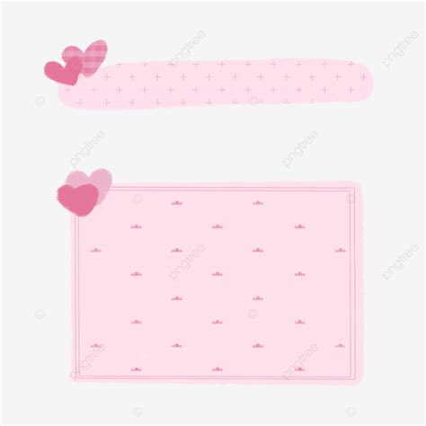 Pink Title Box Romantic Literary Valentines Day Dialog Box Pink Title