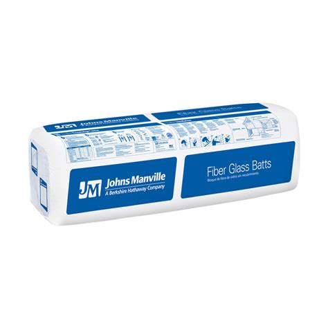 Johns Manville R20 Fiberglass Insulation 15 In