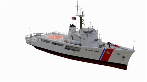 3d Model Coast Guard Wmec 210